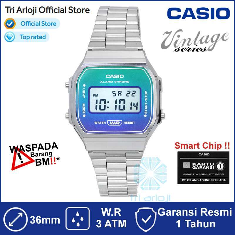 Jual Casio A168wer-2adf Jam Tangan Unisex Digital A168wa A168wer-2a Vintage Di Seller Tri Arloji ...