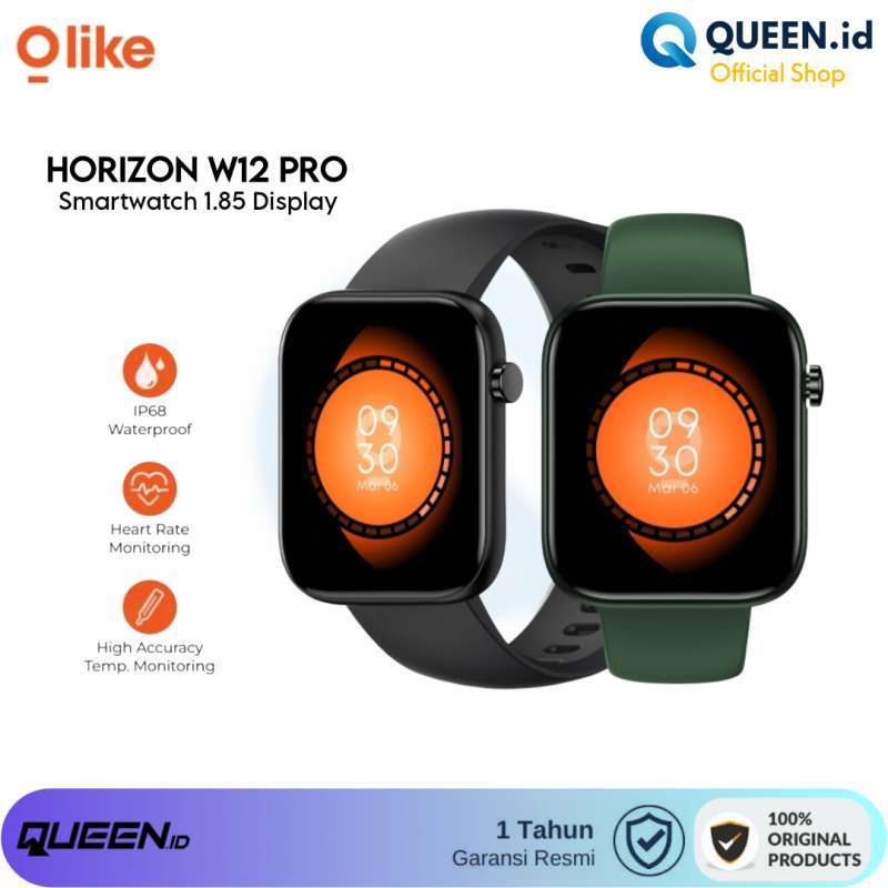 Jual Olike Horizon W12 Pro Smartwatch Ultra Wide Hd Screen 1.85 Ip68 ...