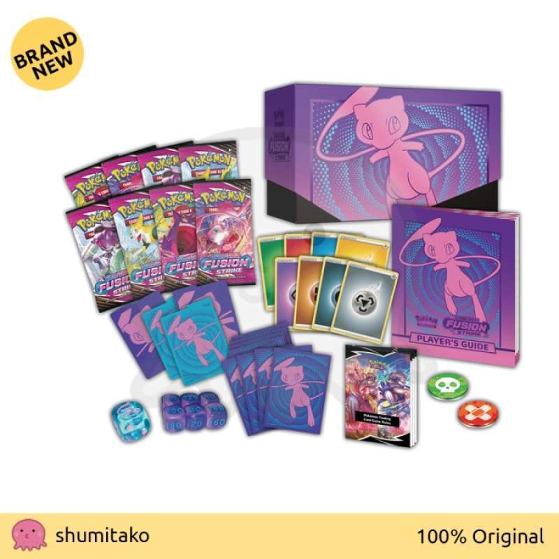 Promo Kartu Pokemon TCG Sword Shield 8 Fusion Strike Elite Trainer Box ETB Diskon 23% di Seller ...