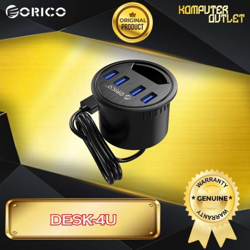 Promo Orico Desk-4u 4 Port Usb 3.0 Desk Hole / Usb Hub Diskon 23% Di Seller Urahara Store ...