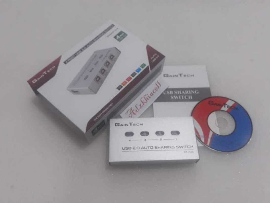Promo Switch Hub Printer 4 Port Usb Gaintech Swith Hub Usb Printer Auto 4por Diskon 23 Di