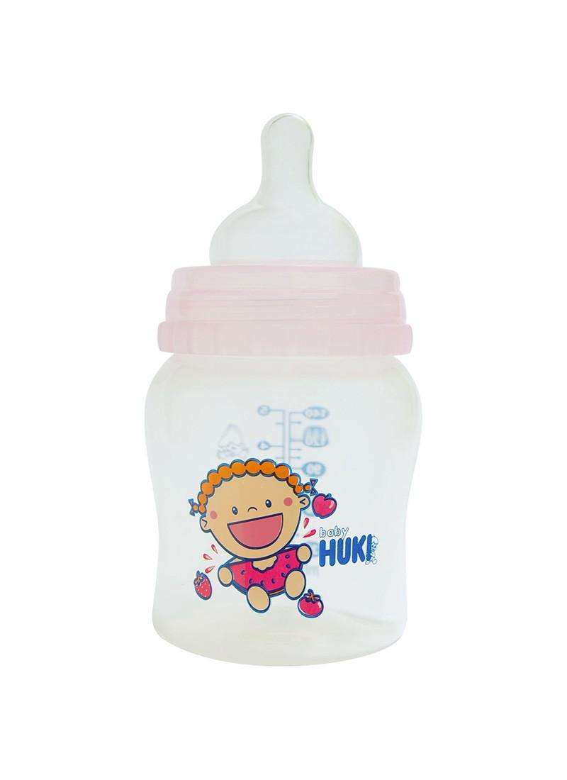 Jual Baby Huki Polypropylene Wide Neck With Silicone Nipple 140ml Di ...
