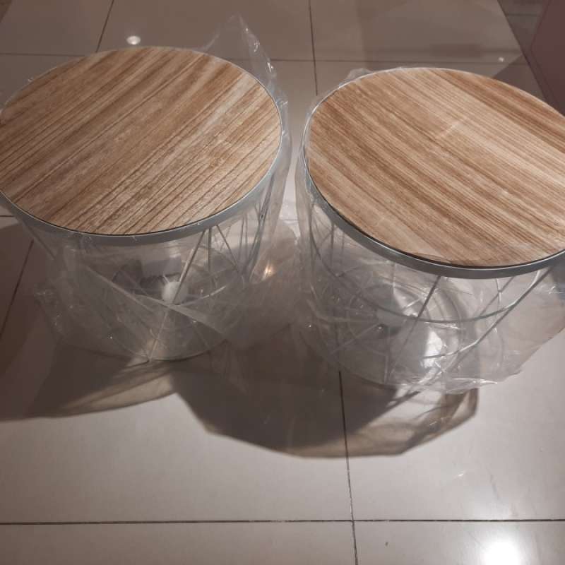 Jual Informa - Toby Meja Sudut / Meja Keranjang Tamu / Storage Table ...