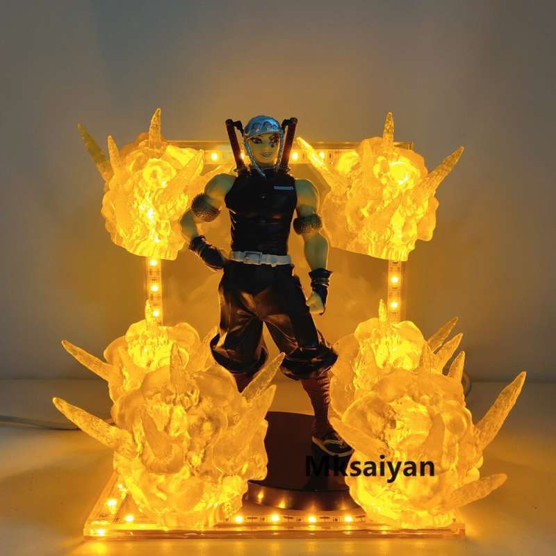 Promo Anime Figures Demon Slayer Tanjirou Rengoku Kyoujurou DIY Sets ...