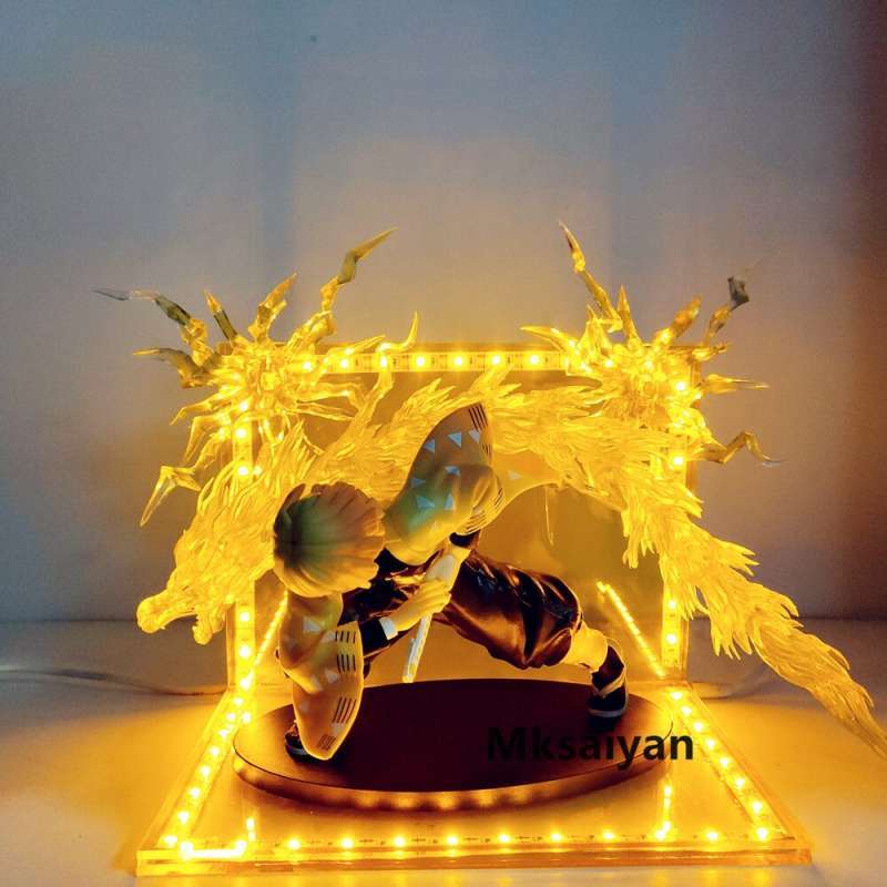 Promo Anime Figures Demon Slayer Tanjirou Rengoku Kyoujurou DIY Sets ...