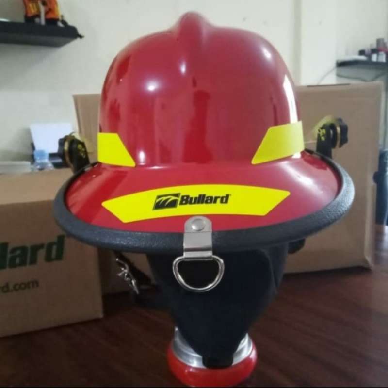 Promo Helm Pemadam Kebakaran Bullard Fire Helmet Ori Made In Usa Diskon ...