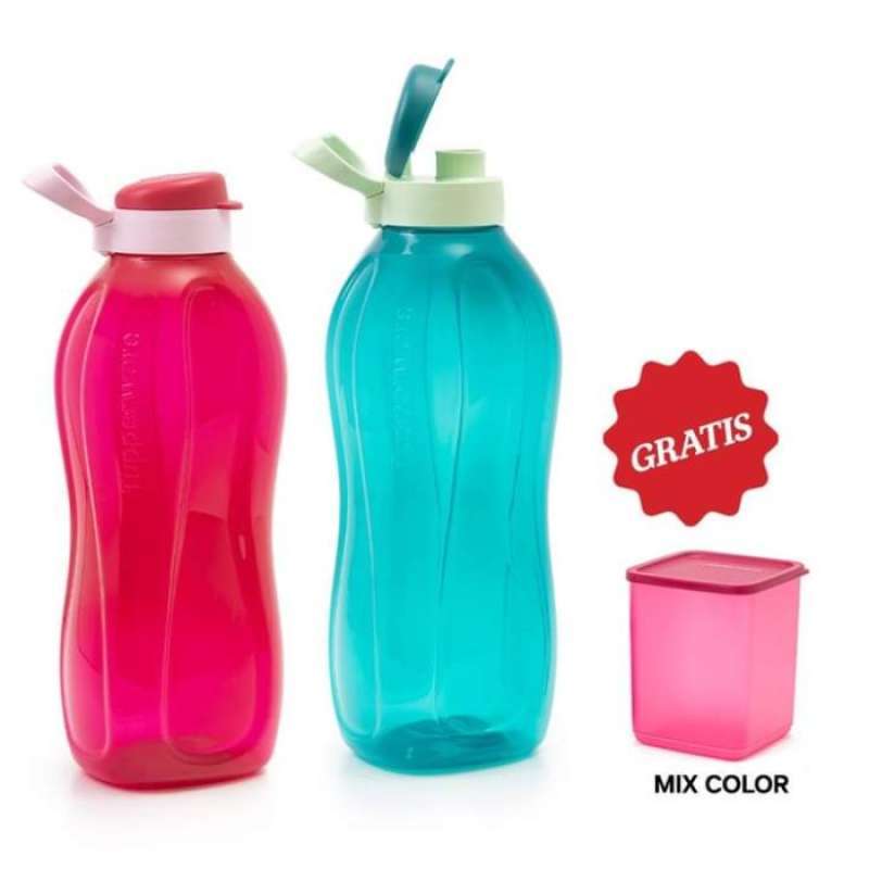 Promo Eco 2l Botol Tupperware Jumbo Diskon 23% Di Seller Mocara Store ...