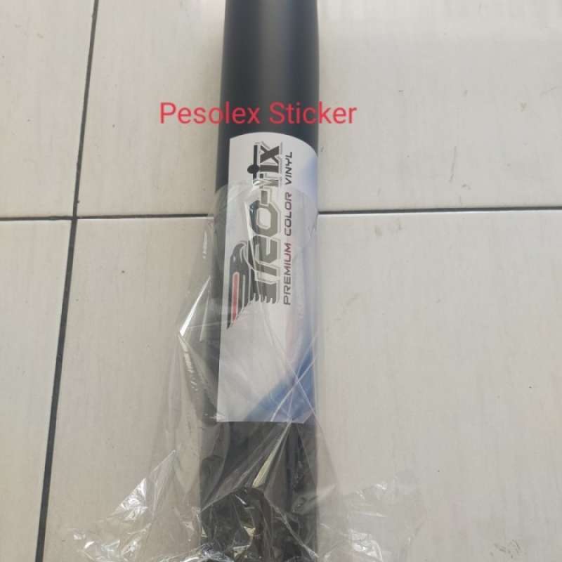Promo Sticker Stiker Skotlet Vinyl Profix Black Matte/hitam Dop 45c15m ...