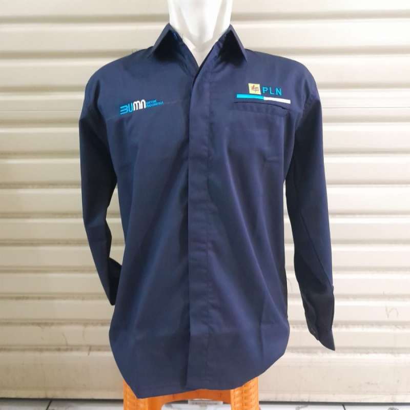 Jual Kemeja Dan Seragam Bumn Pln Biru Nevy Panjang Di Seller Plaza Ambarukmo - Cengkareng Timur ...