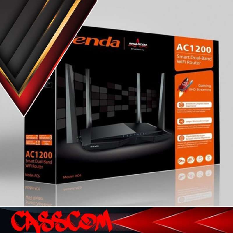 Jual Tenda Ac6 - Ac1200 Smart Dual-Band Wifi Router di Seller Caeraa Shop - Wanasari, Kab ...