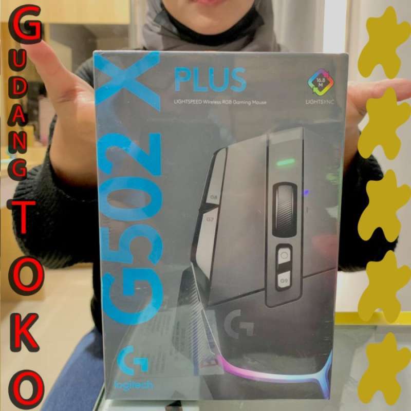 Promo Mouse Gaming Logitech G502x Plus Wireless Mouse Logitecg G502 X ...