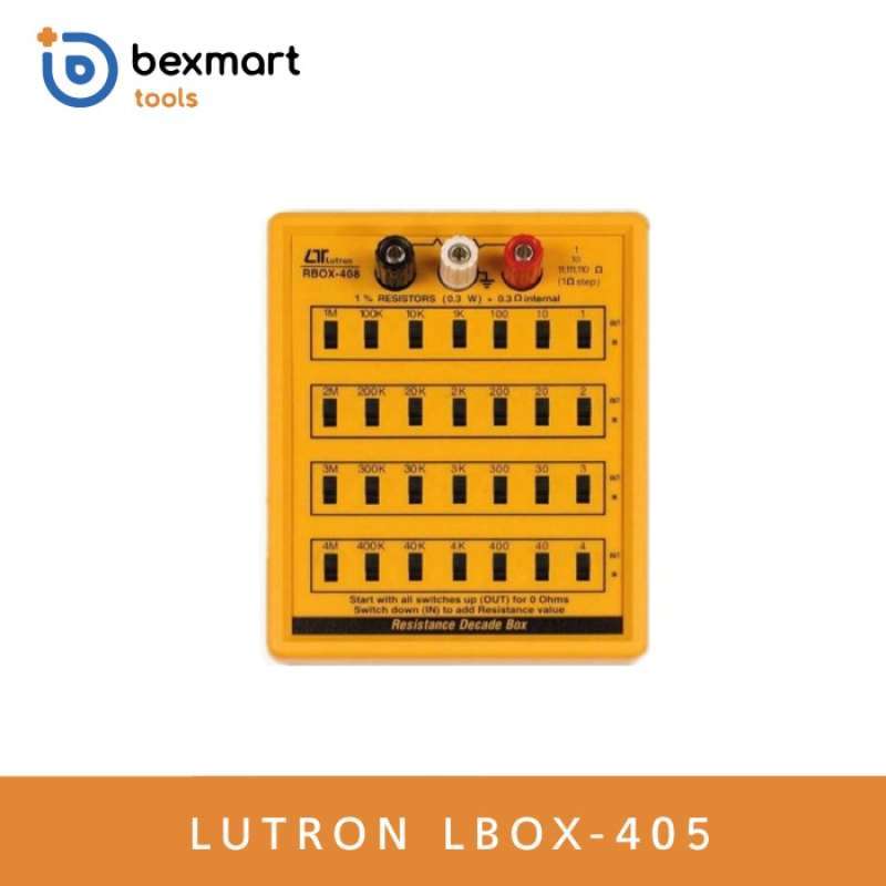 Promo Lutron Lbox-405 Inductance Decade Box/L Box405 Diskon 23% di Seller Shika Store - Guntur ...
