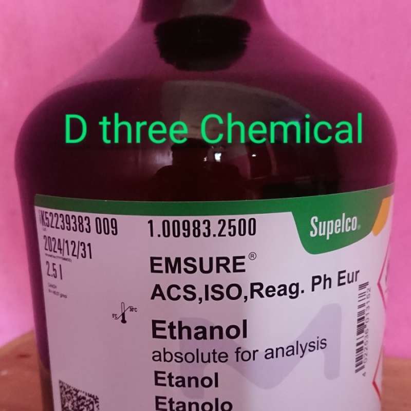 Promo Ethanol Absolute For Analysis Etanol Absolute Merck 1.00983.2500 Diskon 17% Di Seller ...
