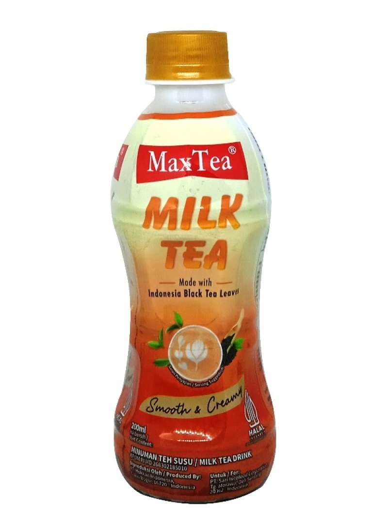 Jual Minuman Teh Max Tea 200ml Milk Tea Btl Di Seller Swalayan Maju ...