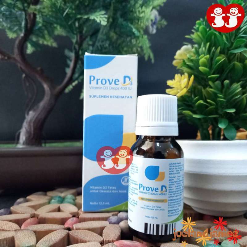 Jual Prove D3 Drop 400iu 12.5 ml - suplemen vitamin d untuk anak dan ...