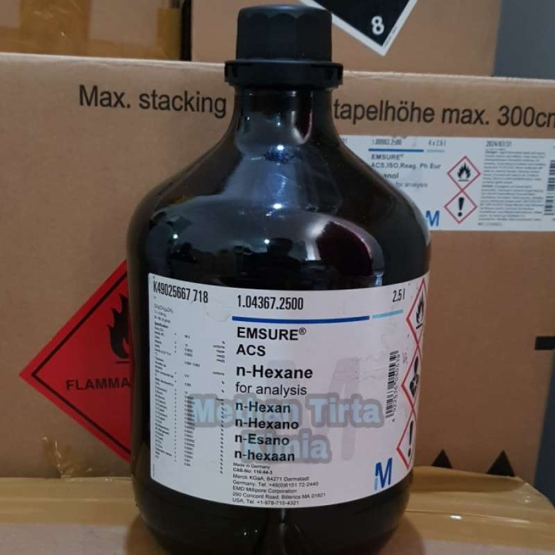 Promo Hexane || N-hexane Merck || N Hexan 2,5l Diskon 17% Di Seller ...