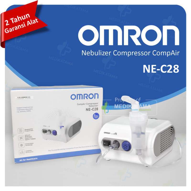 Promo Nebulizer Omron Ne C28 Alat Terapi Asma Inhalasi Pernafasan ...