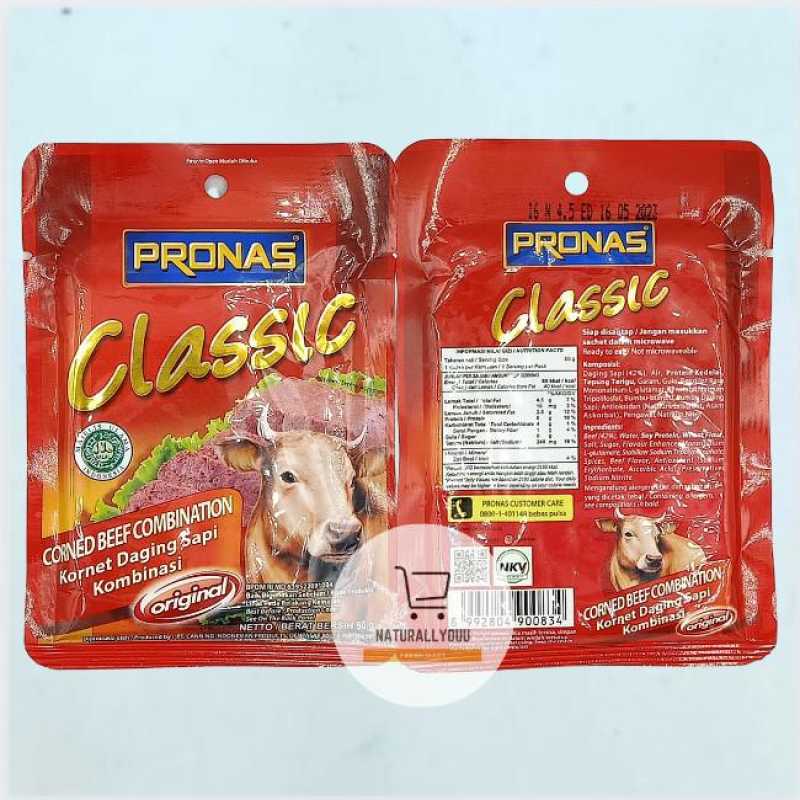 Kornet Sapi Pronas 100 Gr Gratis Ongkir 🔥 Harga Murah Februari 2026