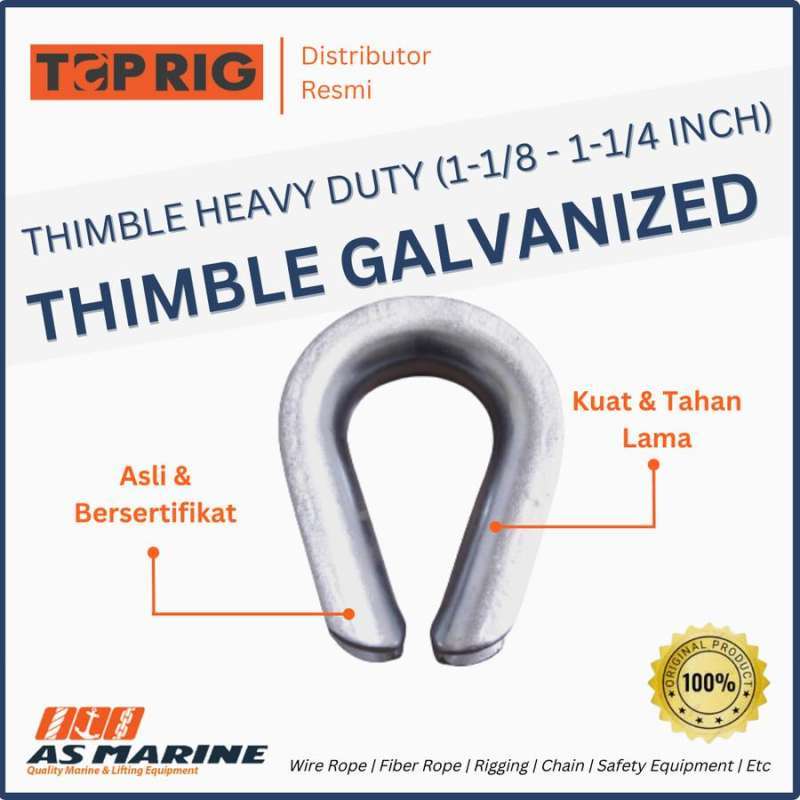 Jual Thimble Heavy Duty Galv 1 1/8 - 1 1/4 Inch Di Seller Pt Anugrah ...