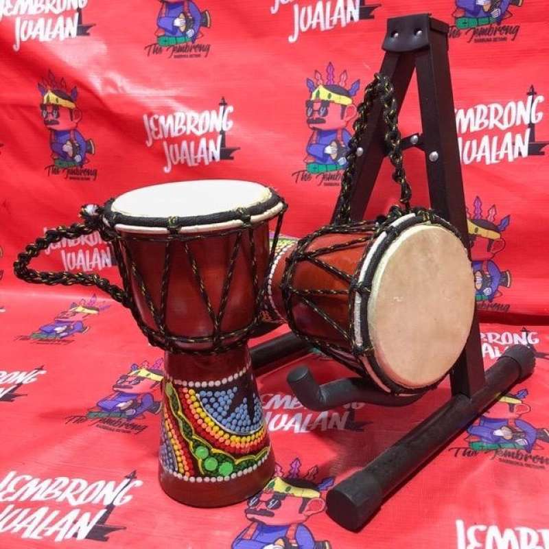 Promo MURAH! DJIMBE JIMBE ANAK GENDANG ANAK TANPA TAS Diskon 23% di ...