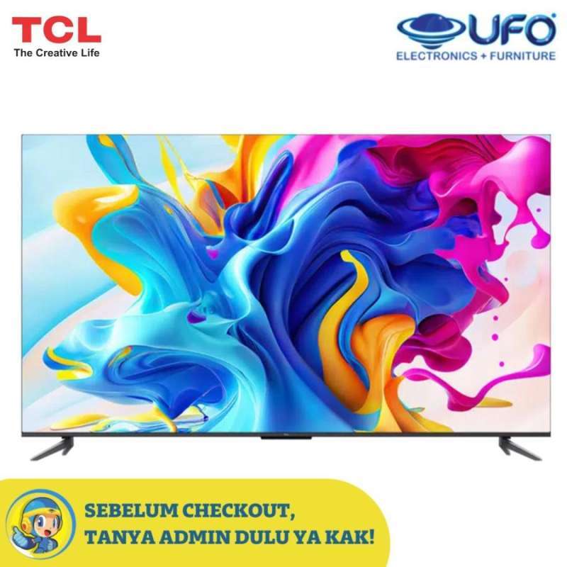 Jual TCL 65C645 4K QLED LED TV HDR 10+ Dolby Vision Atmos 120Hz Game di ...