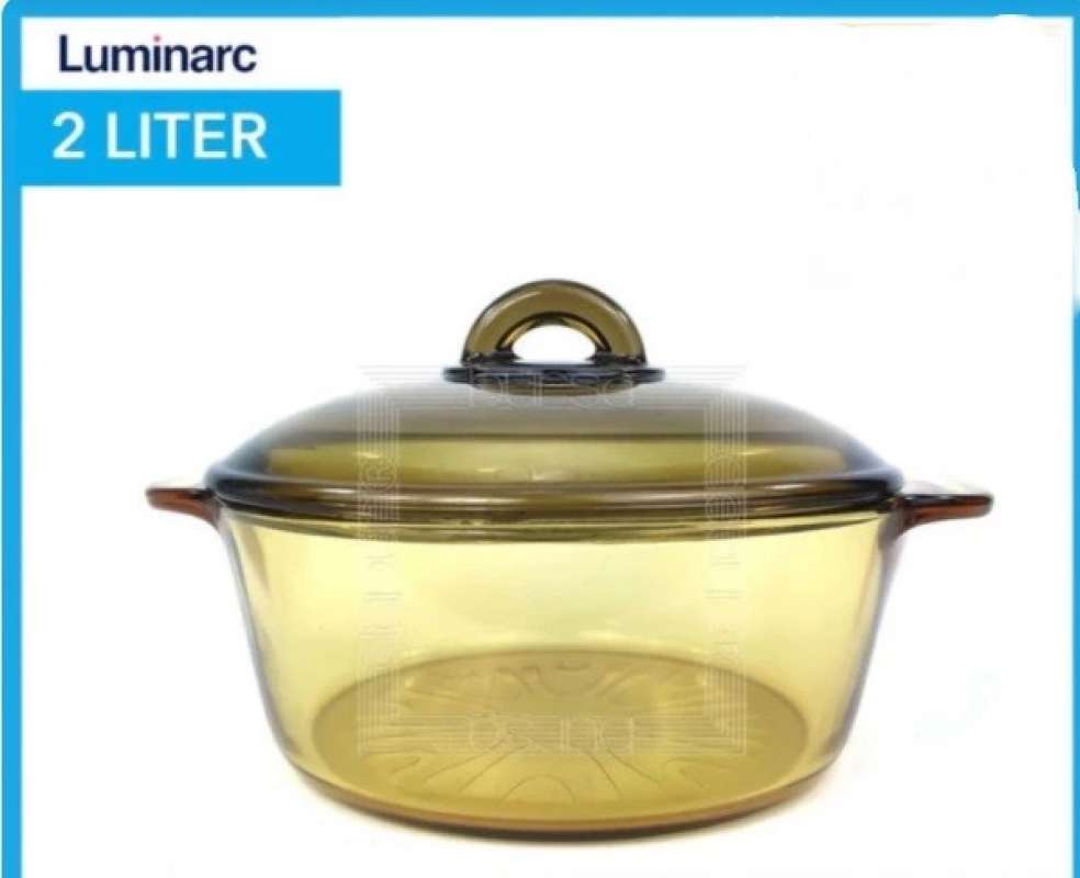 Jual Vitro Amber Casserole Luminarc Vitroflam Panci Masak Kaca Tutup ...