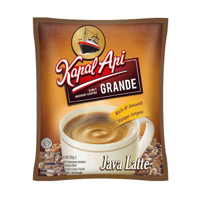 Jual Kapal Api Grande Java Latte Bag [20 pcs] di Seller Lan Market ...
