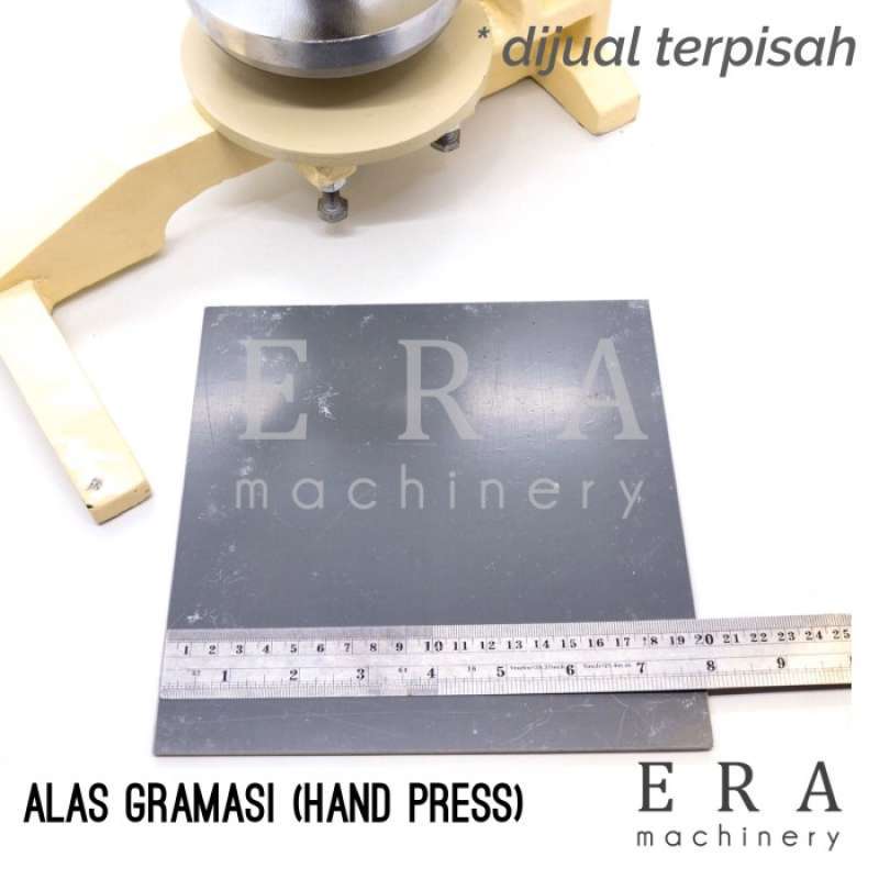 Jual New Alas Tatakan Gramasi Hand Press Mechanical Potong Tekstil Gsm ...
