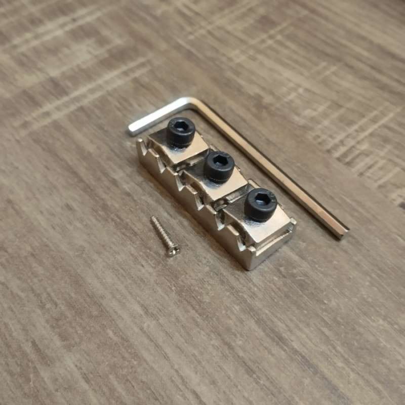Promo LOCKING NUT untuk tremolo model Floyd Rose updown warna chrome ...