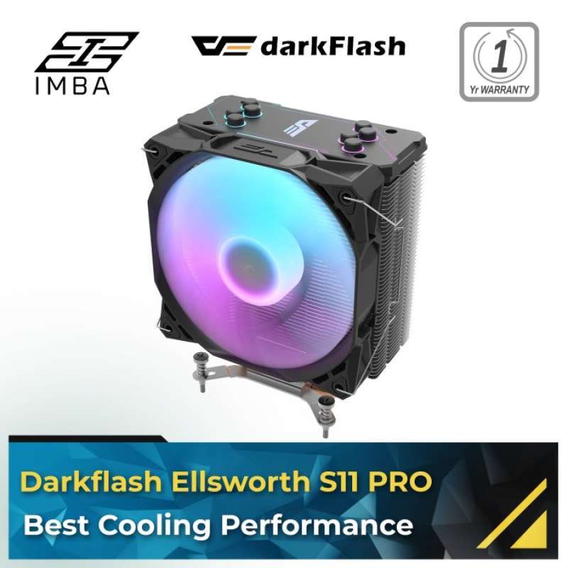 Promo Aigo Darkflash Ellsworth S11 Pro Neo Mint Rgb [Air Cooler] Diskon ...