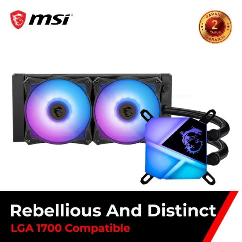 Promo Msi Mag Coreliquid C240 Aio Liquid Cpu Cooler Diskon 23% di ...