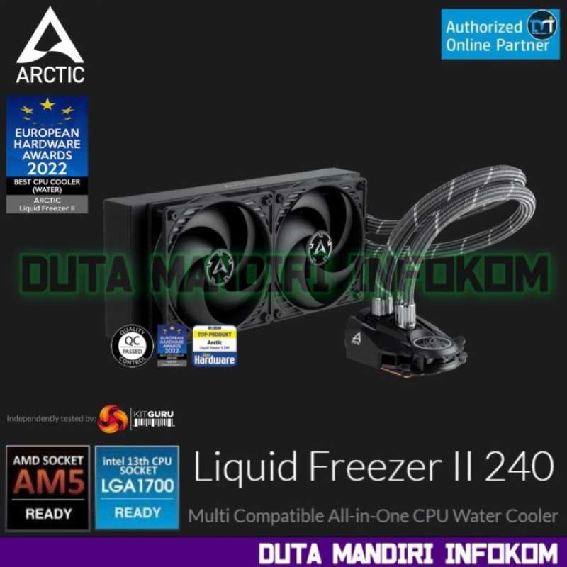 Promo Arctic Liquid Freezer Ii 240 - Aio 240Mm Liquid Cpu Cooler Diskon ...