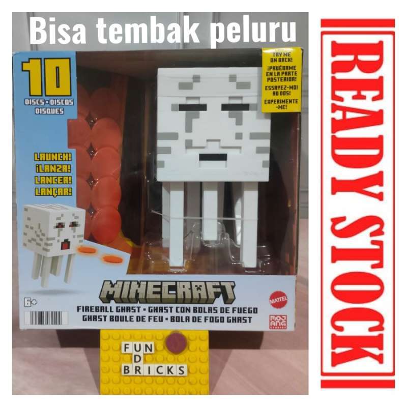 Promo Minecraft Fireball Ghast Mattel Original Diskon 30% Di Seller Fun ...