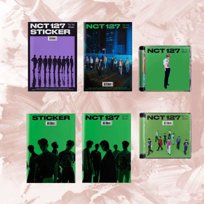 Promo READY - ALBUM NCT 127 STICKER (STICKY, SEOUL CITY, PHOTOBOOK ...