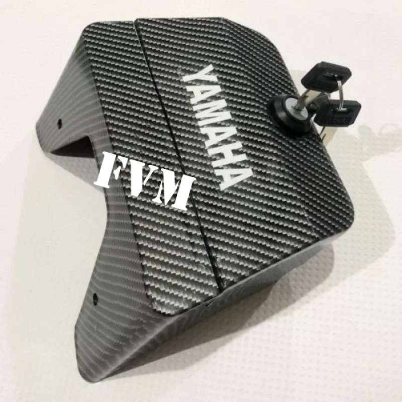 Jual Tool Box Bagasi Motor Rx King Carbon Dan Hitam+kunci +stiker ...