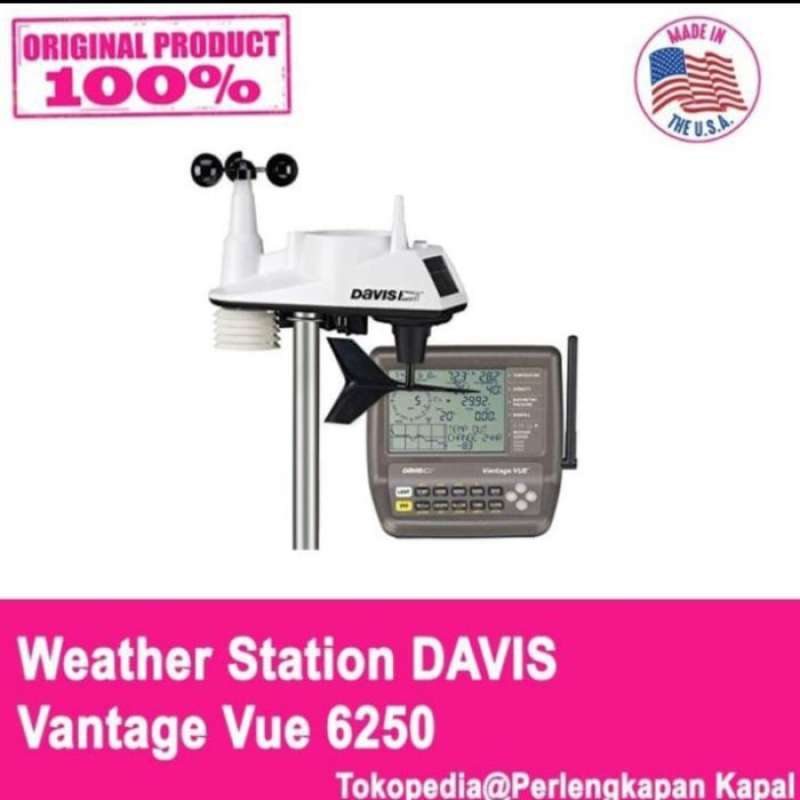 Promo Davis Vantage Vue Wireless 6250 / Weather Station / Anemometer ...