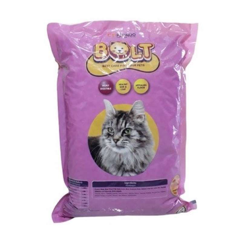 Jual Bolt Salmon Cat Food Repack 800gr - Makanan Kucing Dewasa di ...