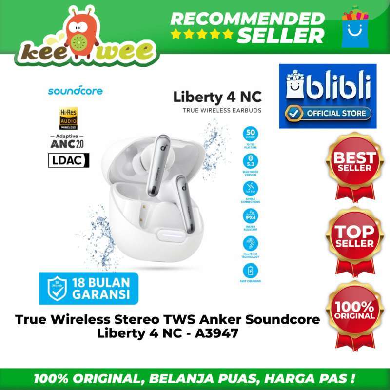 Jual Soundcore Liberty 4 Case Spesifikasi Original, Murah & Diskon ...