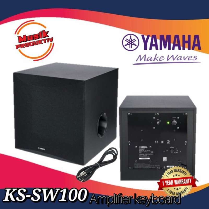 Jual Ampli / Amplifier Keyboard Yamaha KS-SW100 Subwoofer for PSR-SX ...