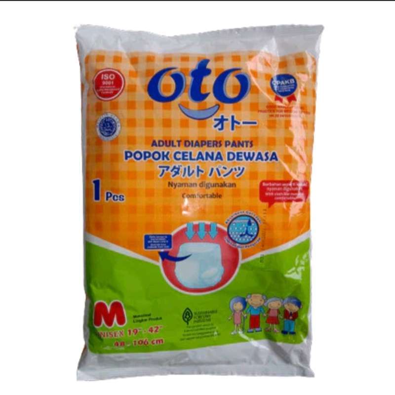 Jual Diapers Dewasa Xl Oto Sachet Termurah - Harga Grosir Terupdate ...