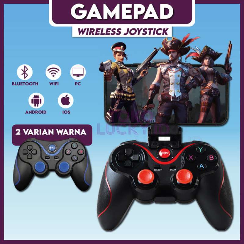 Jual Gamepad Hp Pc Android Foyu Bluetooth Joystick Ps3 Ios Wireless ...