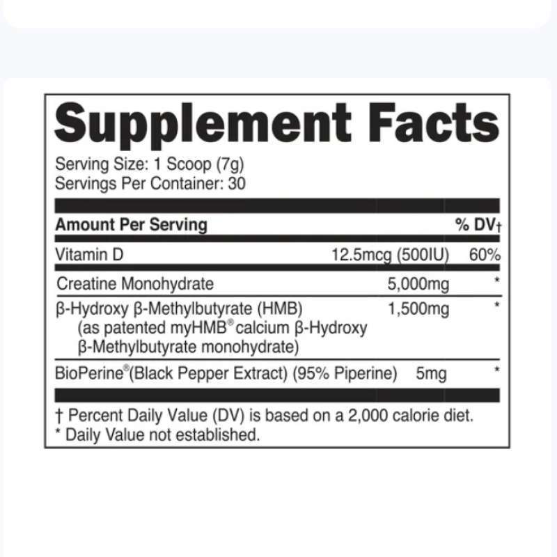 Promo Transparent Labs Creatine Hmb Muscle & Strength Building Formula ...