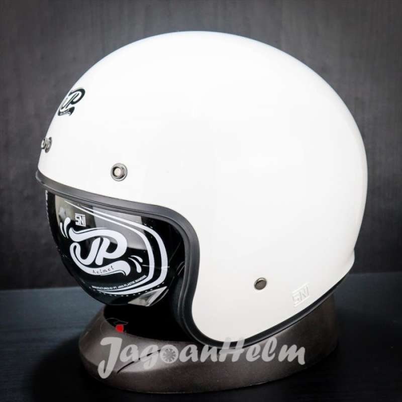 Jual Jpx Helm Jp Signature So Solid | Broken White | Retro Classic ...
