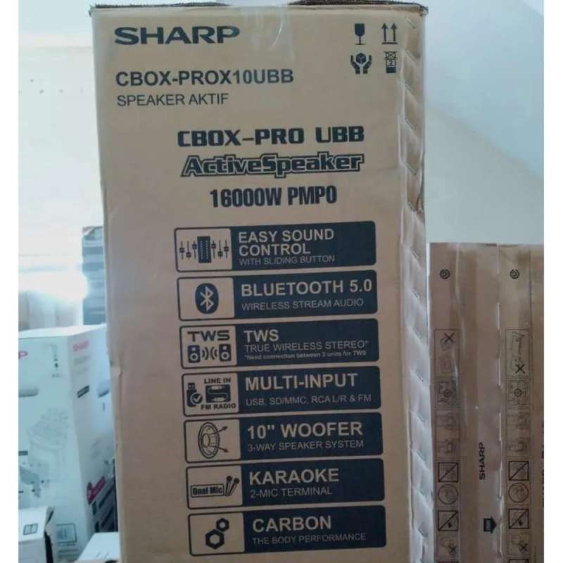 Jual Sharp Speaker Active Cbox-prox10ubb Di Seller Sharp Mobile ...