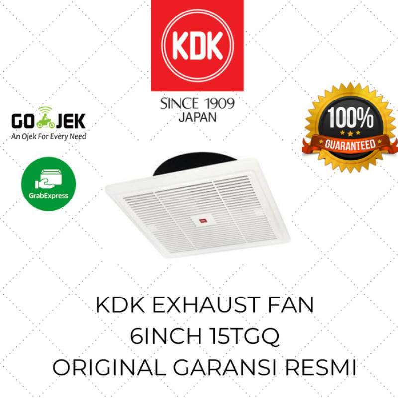 Promo Kdk Ceiling Exhaust Fan Kipas Angin Plafon 6 Inch 15tgq Heksos ...