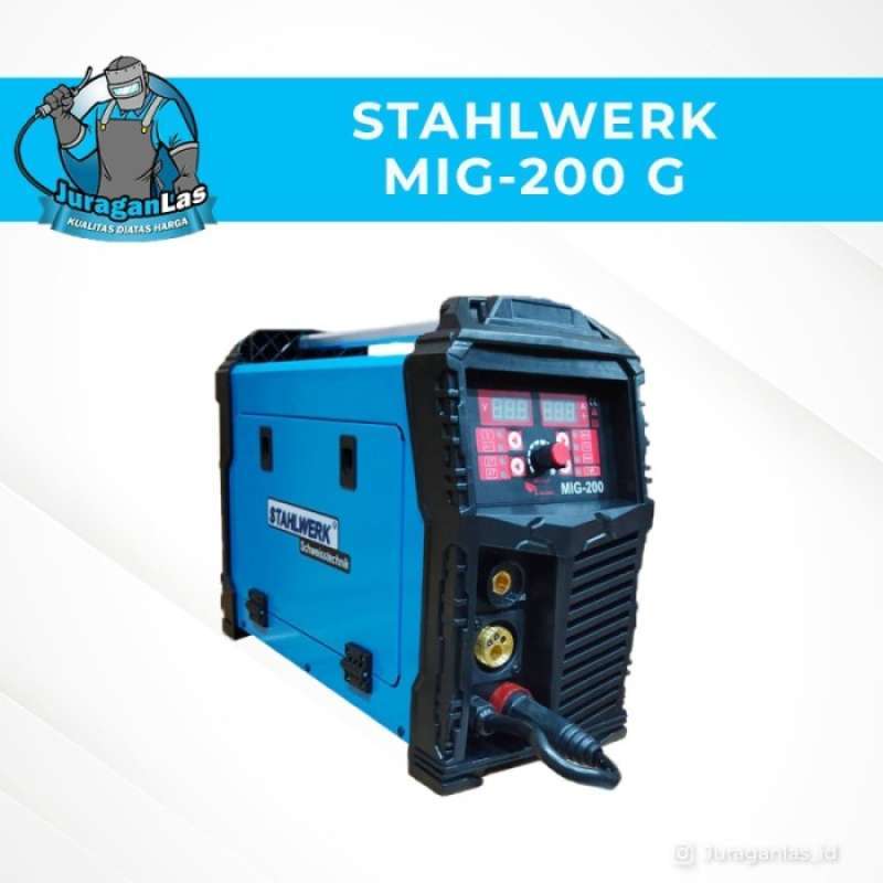 Promo Stahlwerk Mig-200G Mig DC Welding Machine Mesin Las MIG Gas & non ...