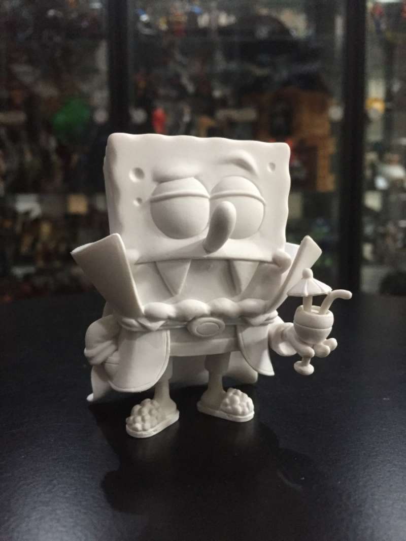 Promo Nickelodeon Spongebob Squarepants Mini Figure World Diy Vampire ...