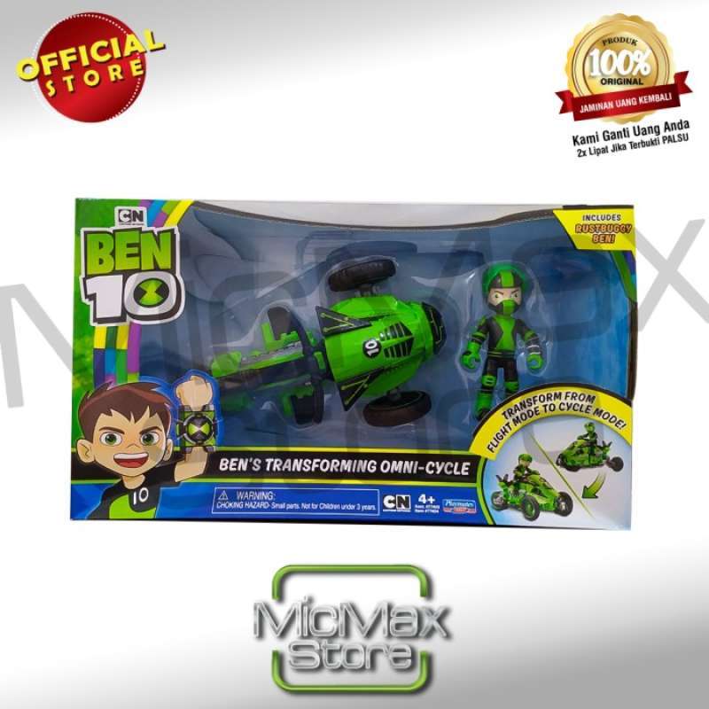 Promo Ben10 Ben 10 Benâ€™s Transforming Omni Cycle Diskon 23% Di Seller ...
