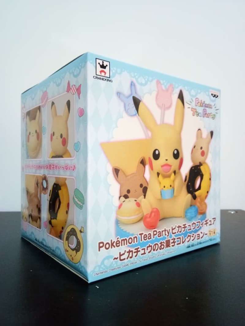 Promo Pokemon Pikachu Tea Party Banpresto Okashi Sweets Collection ...