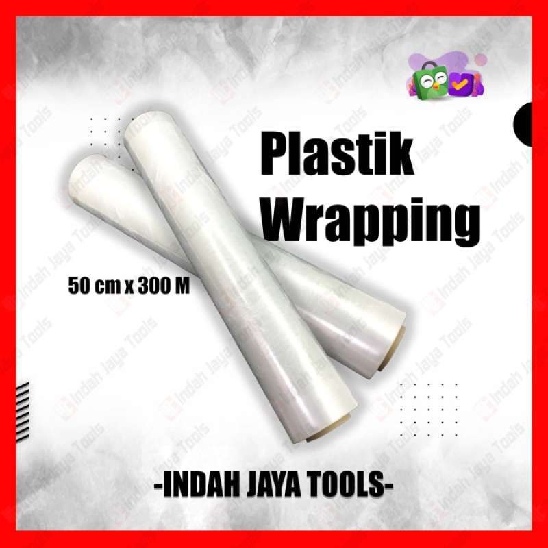 Promo PLASTIC WRAPPING 50cm x 300m BENING - Plastik Wrap Stretch Film Diskon 5% di Seller JAKET ...